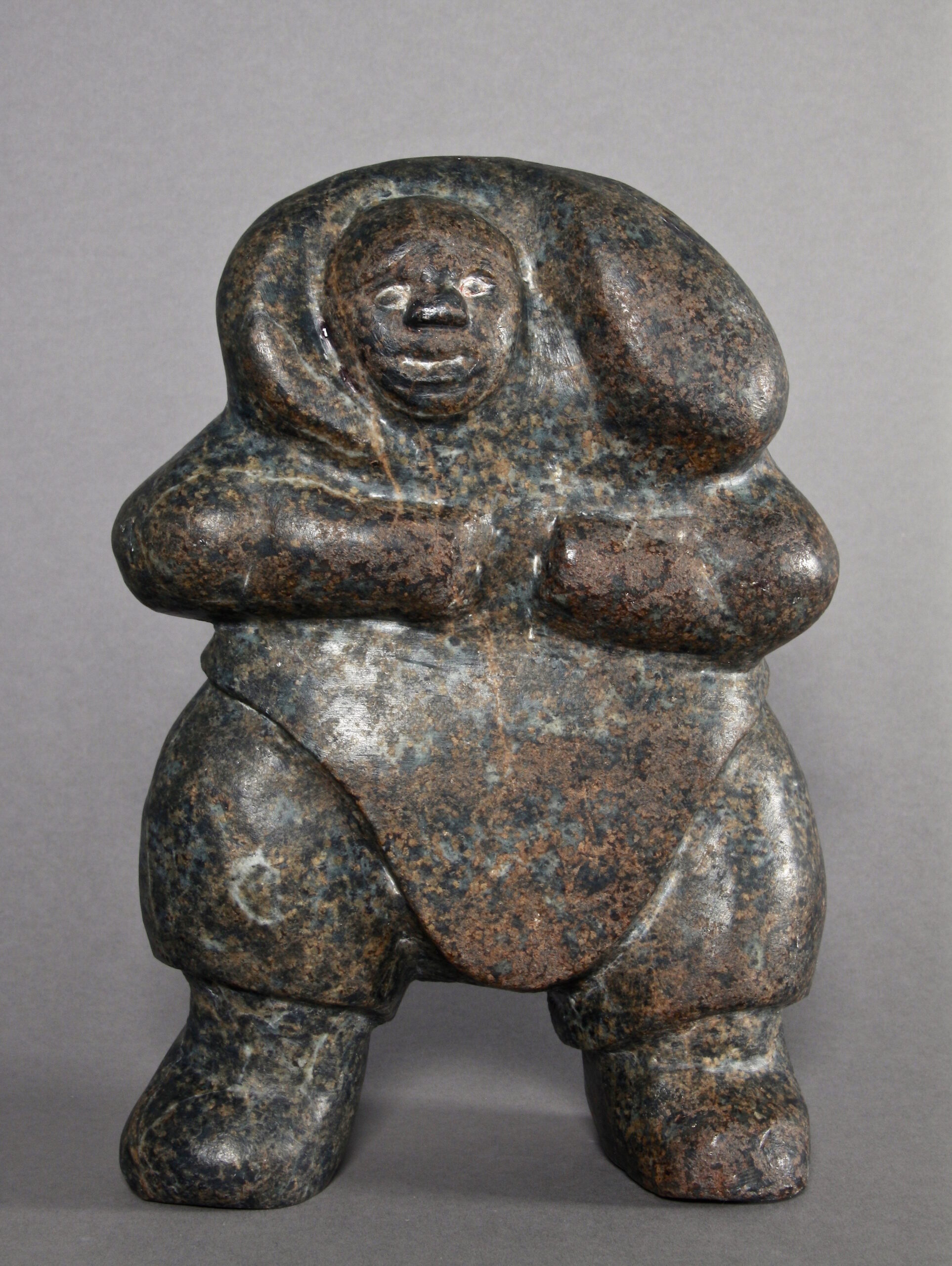 Martha Tickie-Femme - Sculpture Inuit - Galerie Art Inuit Brousseau