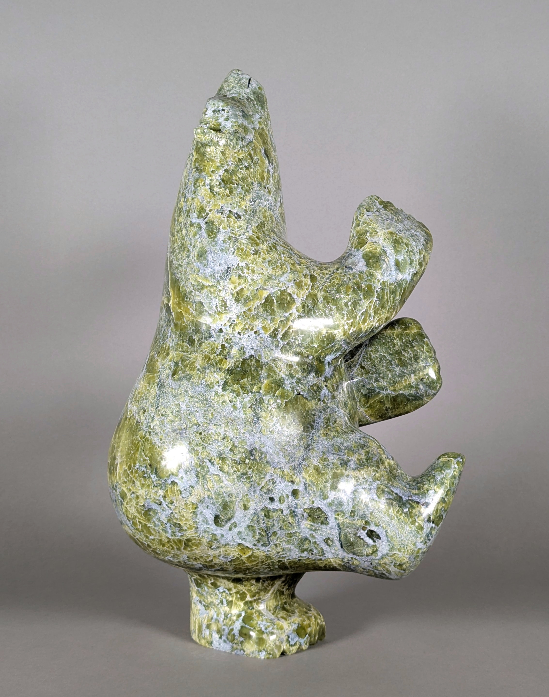 Ours dansant - Etidloie (Etulu) Adla - Galerie Art Inuit Brousseau